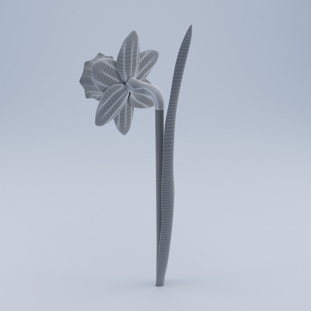 Narcissus Metal Model - TurboSquid 1685783