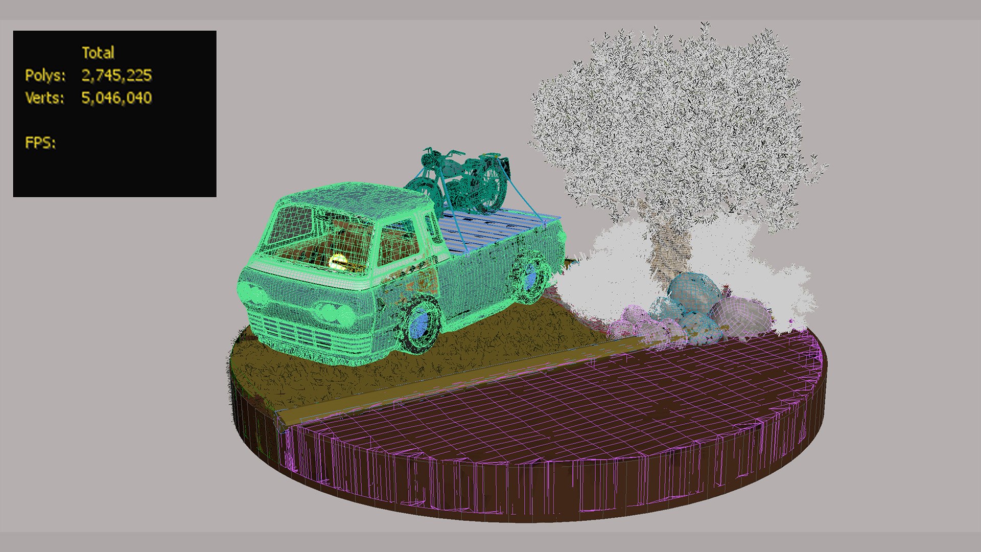 Cartoon Scene Modeling Model - TurboSquid 2015839