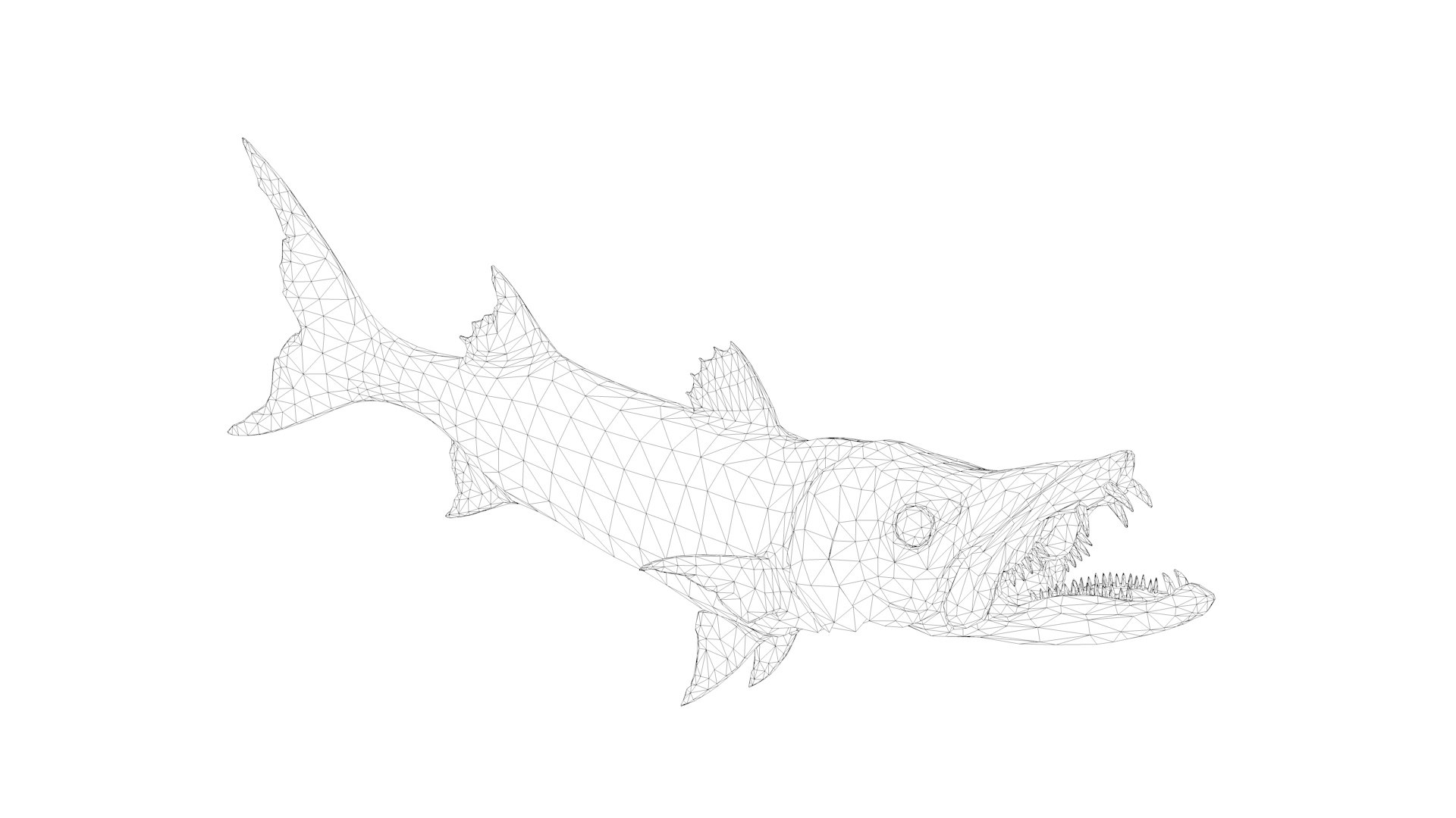 2in1 Barracuda Rigged And Animated 3D Model - TurboSquid 2335507