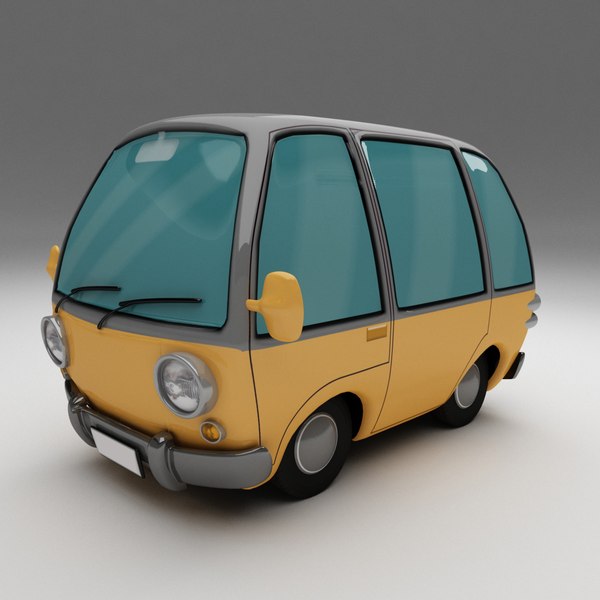 Cartoon car 3D model - TurboSquid 1652561