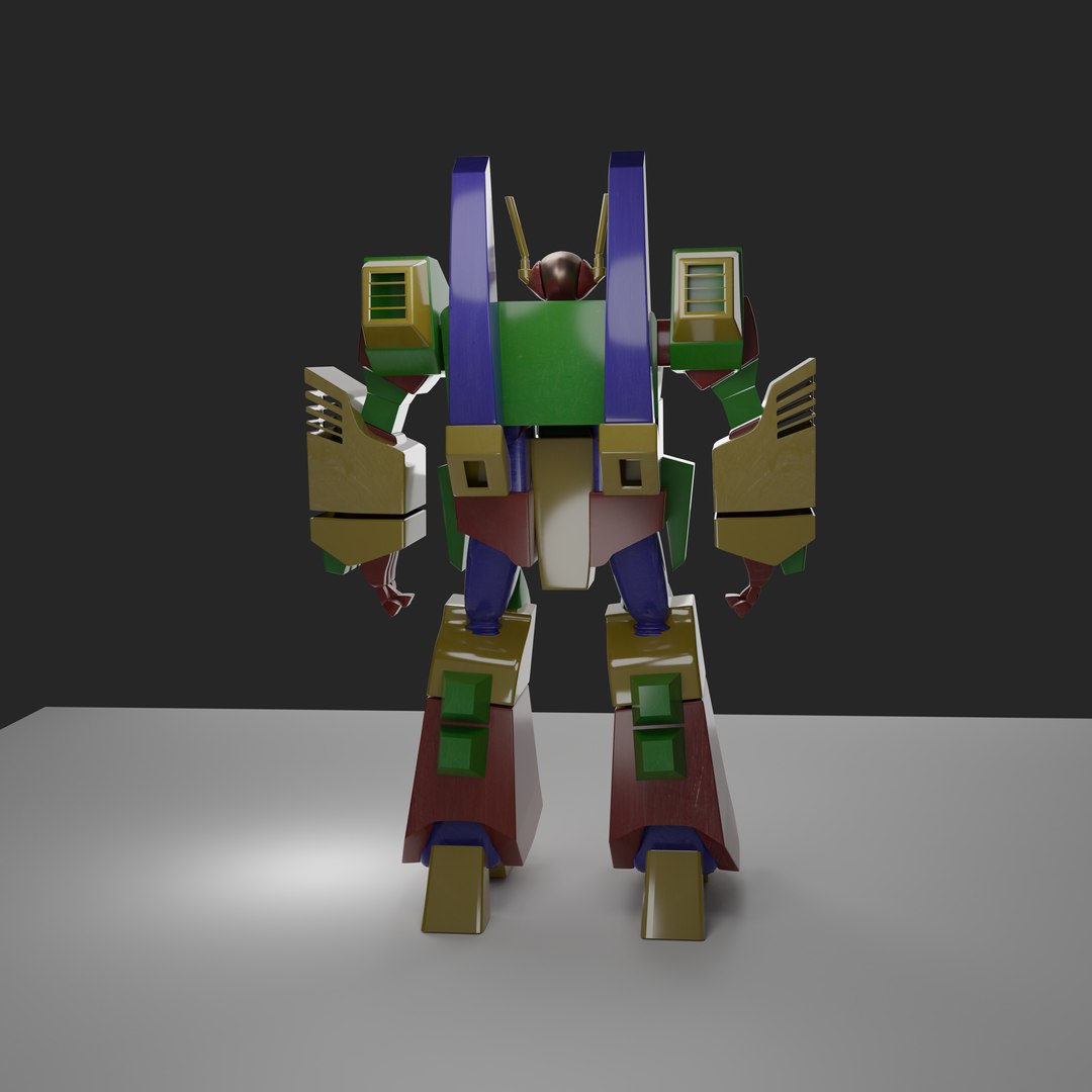 3D Transformers Style Robot For Blender 2.92 - TurboSquid 1720855