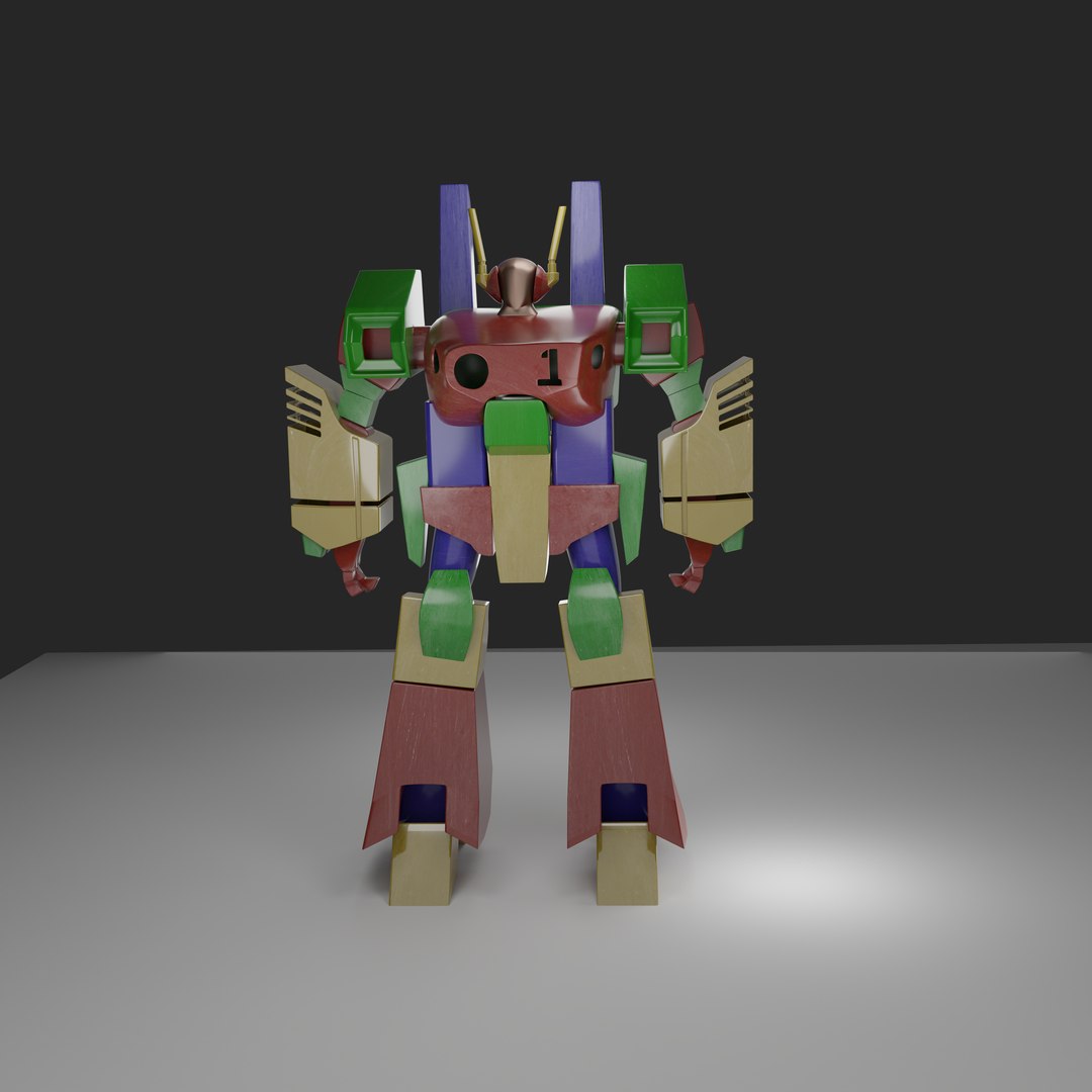 3D Transformers Style Robot For Blender 2.92 - TurboSquid 1720855