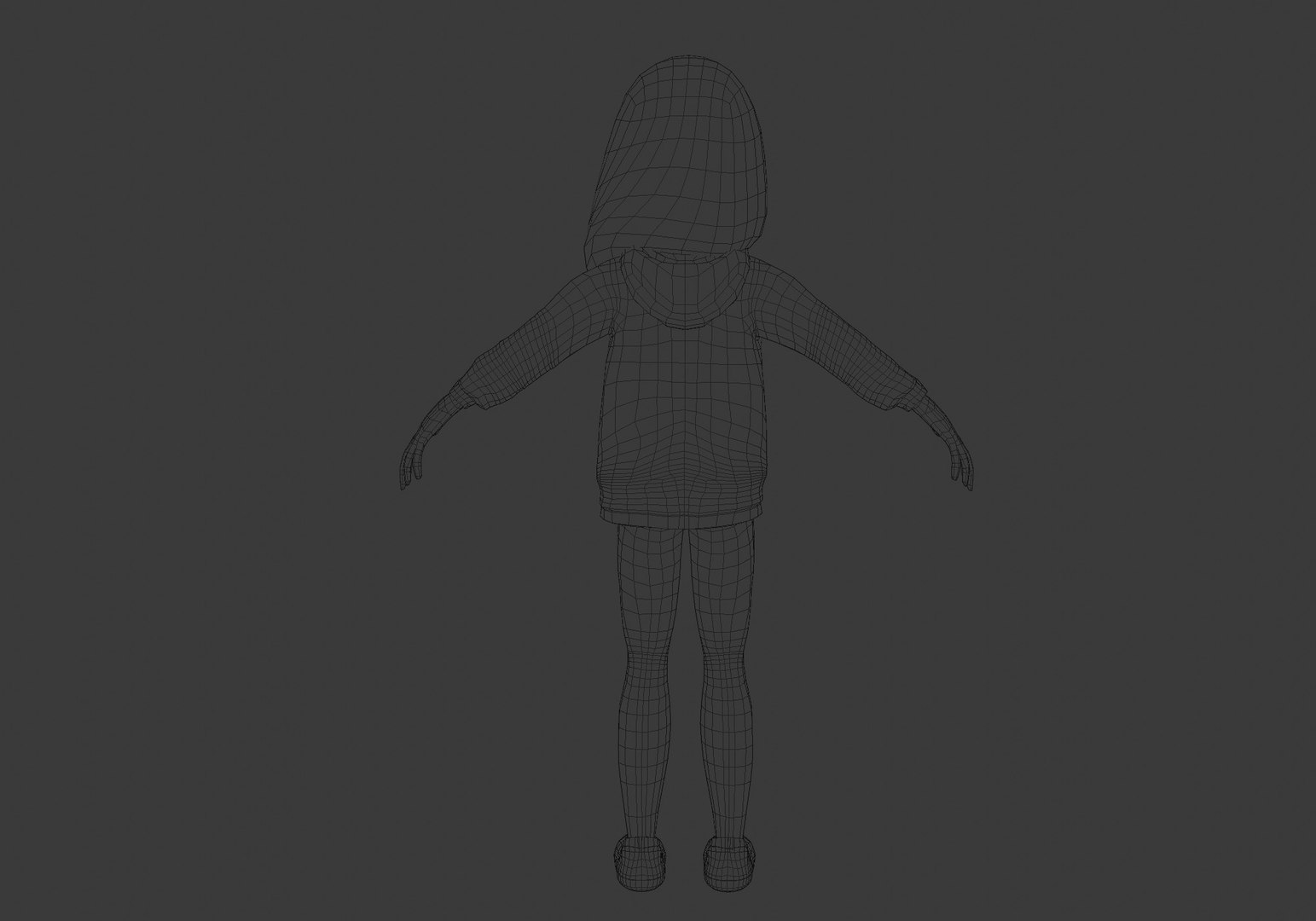 3D Cute Cartoon Girl Model - TurboSquid 1910318