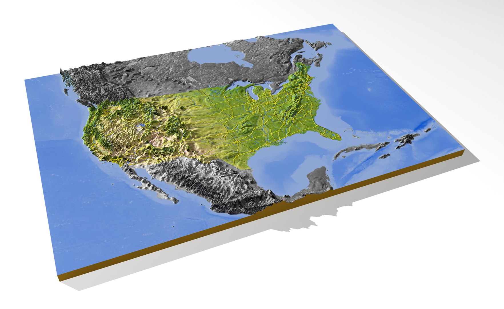 3dsmax Relief United States