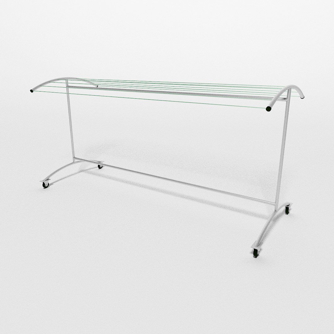 Clothes Line 3d Model