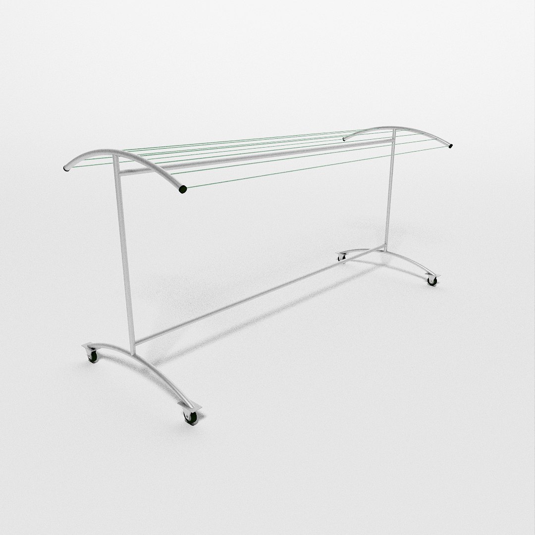 Clothes Line 3d Model