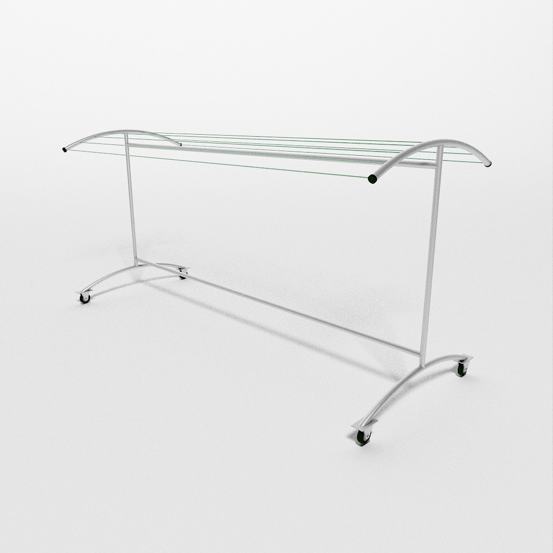 Clothes Line 3d Model