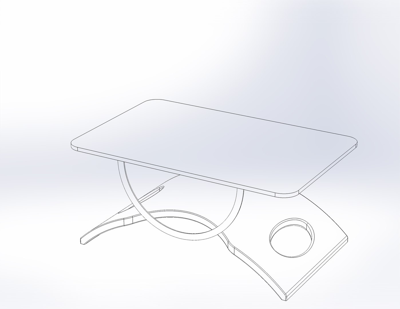 3D Simple Table - TurboSquid 1979627