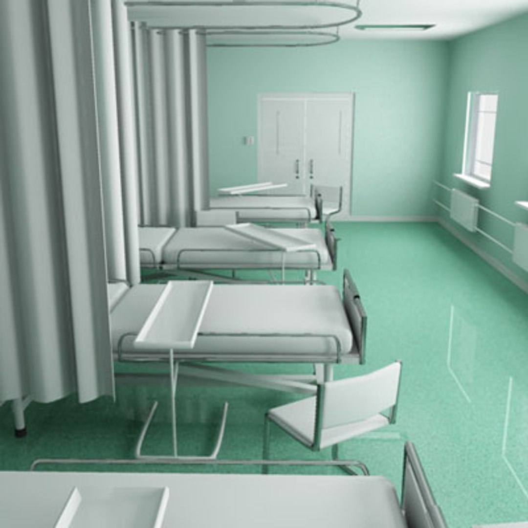 Ward Hospital 3d Max