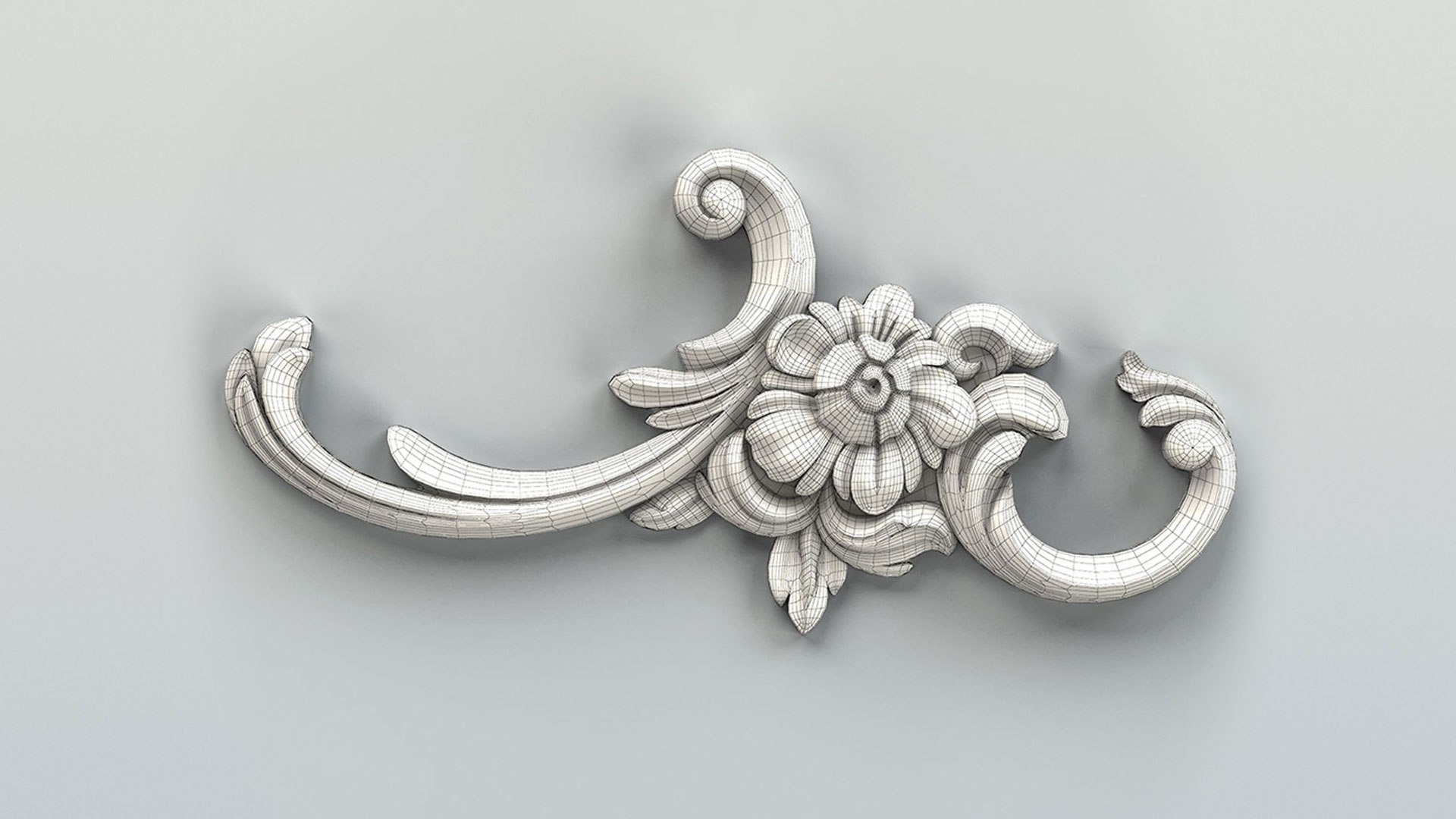 3D Carved Decor Horizontal 047 - TurboSquid 2146640