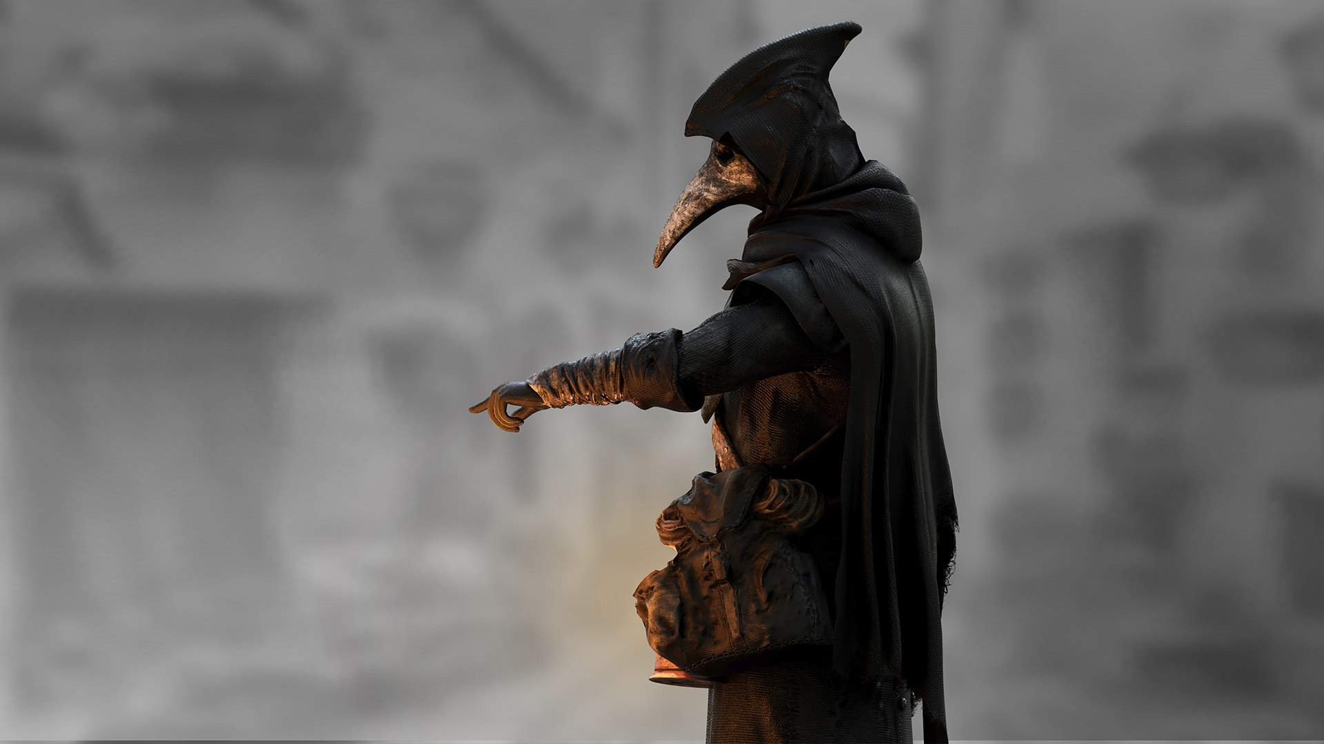 Plague Doctor Model - TurboSquid 2400783
