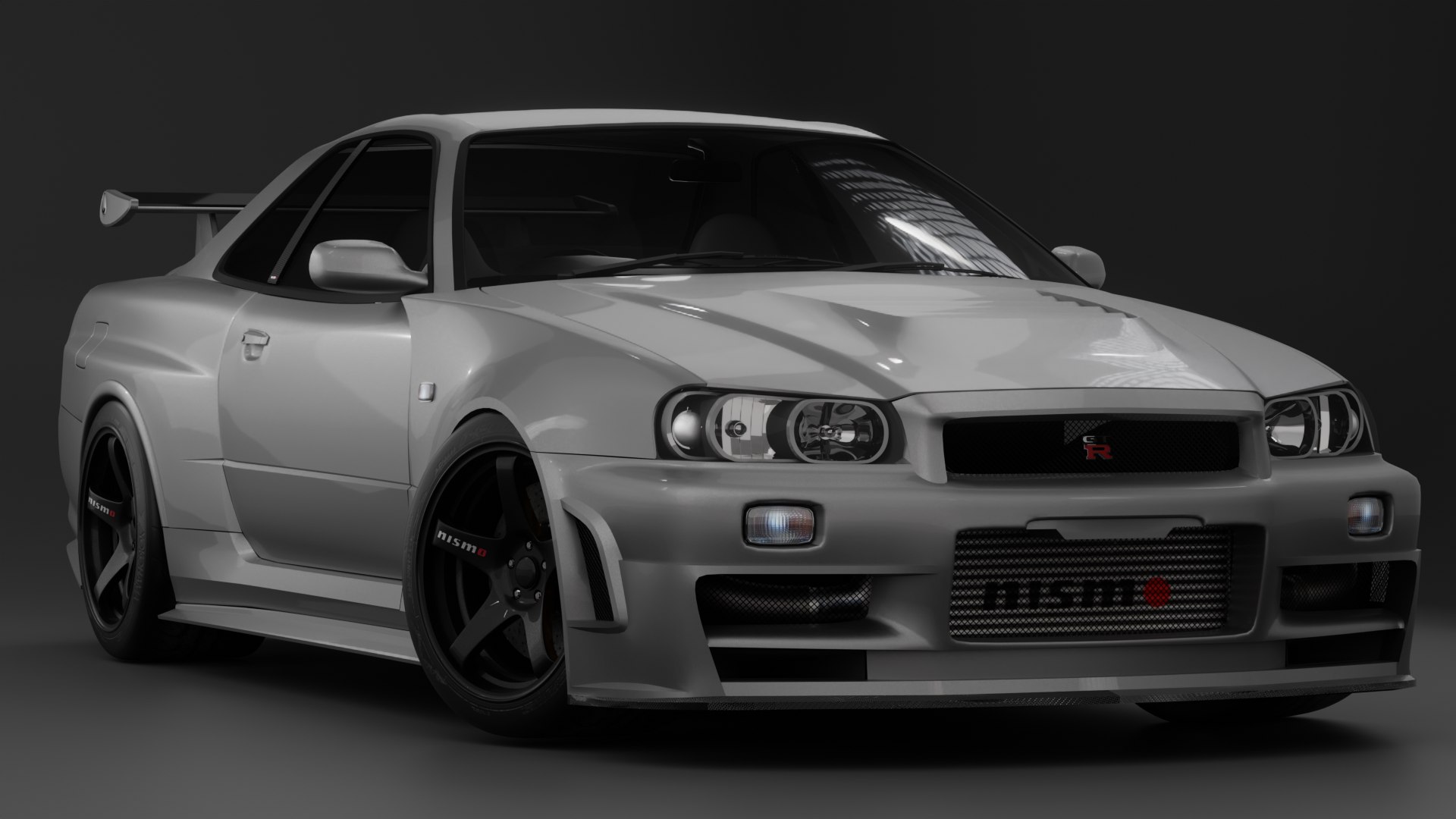 3D GTR R34 - TurboSquid 2027123