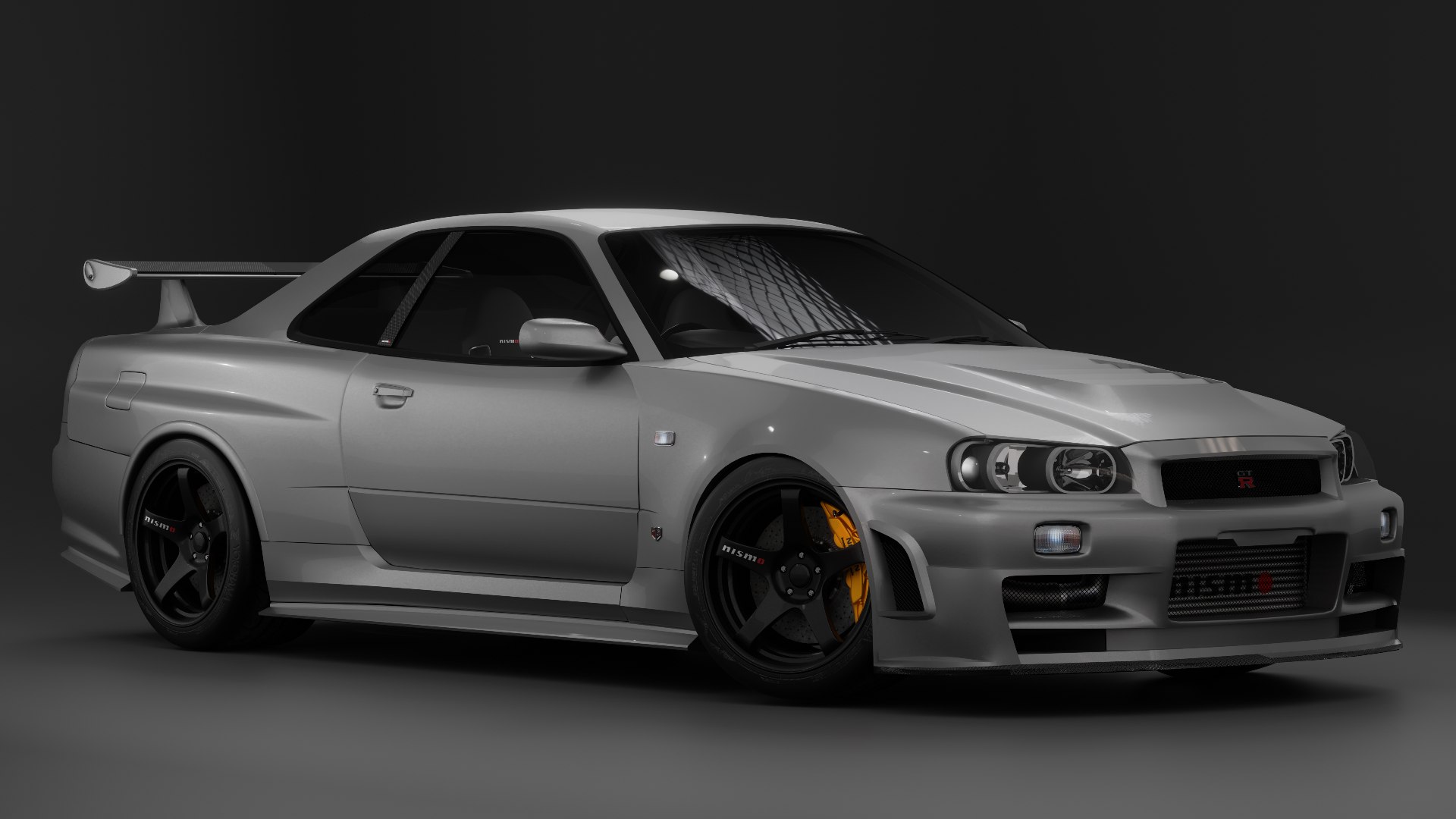 3D GTR R34 - TurboSquid 2027123