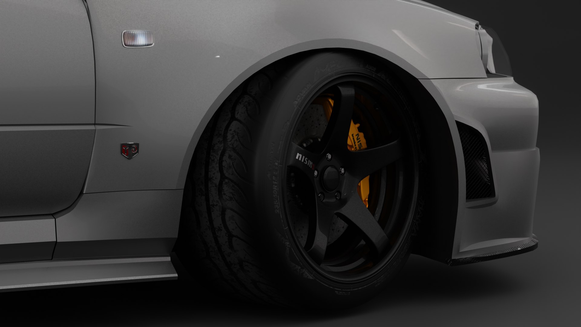 3D GTR R34 - TurboSquid 2027123
