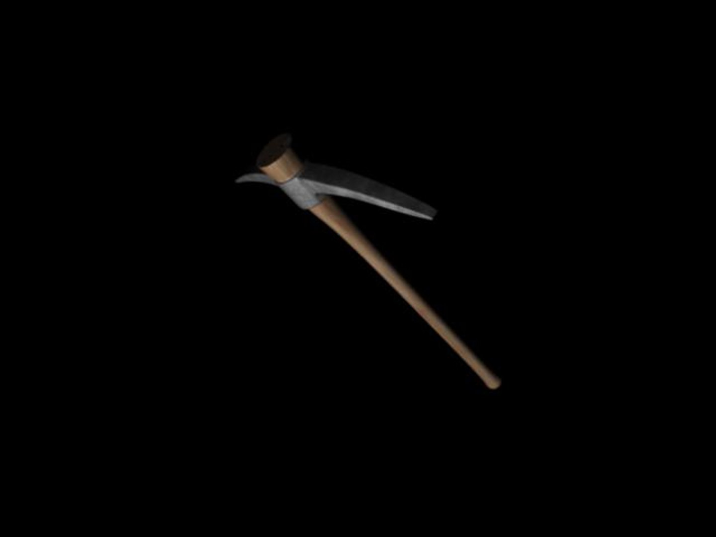 3d Pickaxe Model