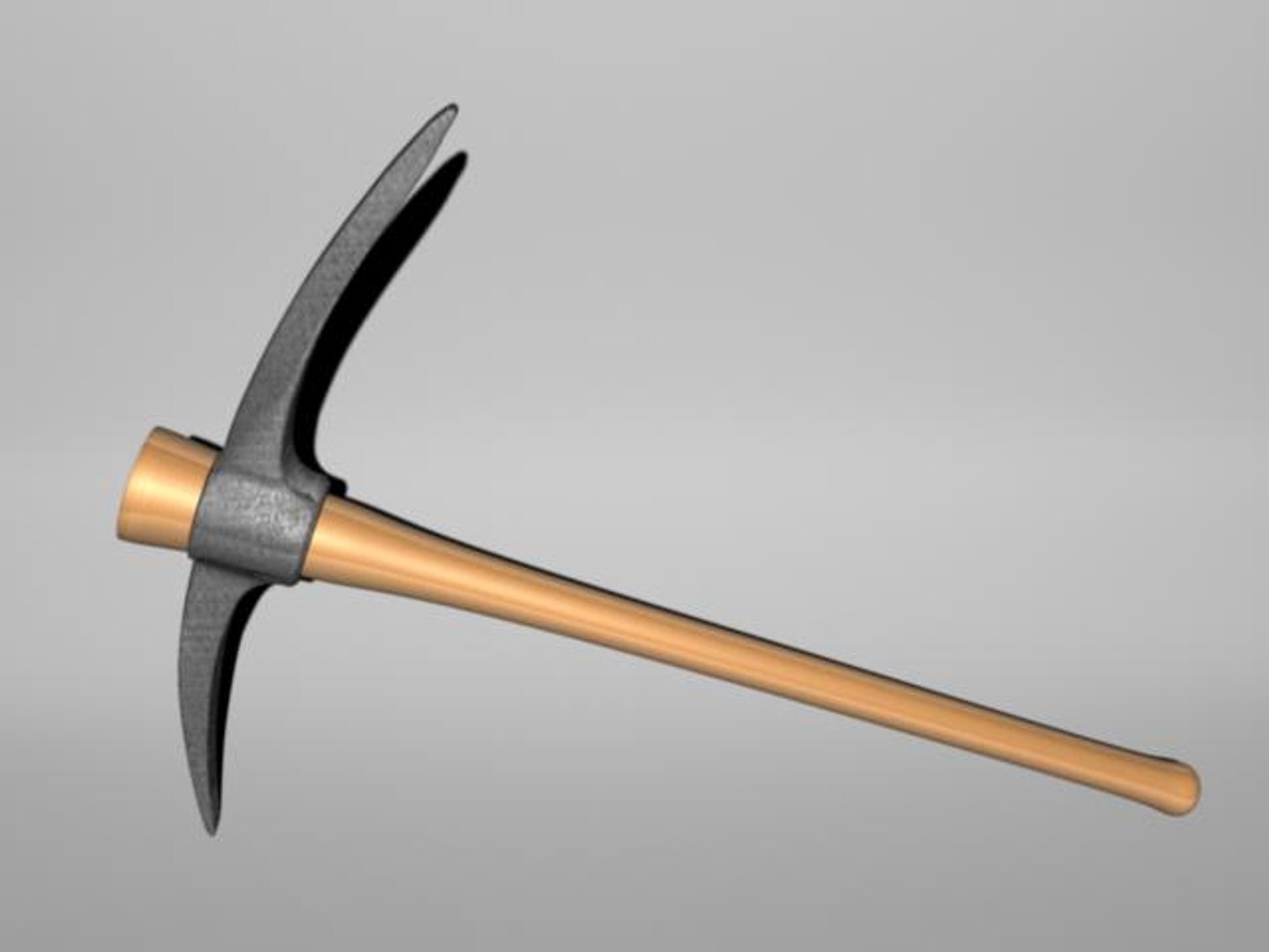 3d Pickaxe Model