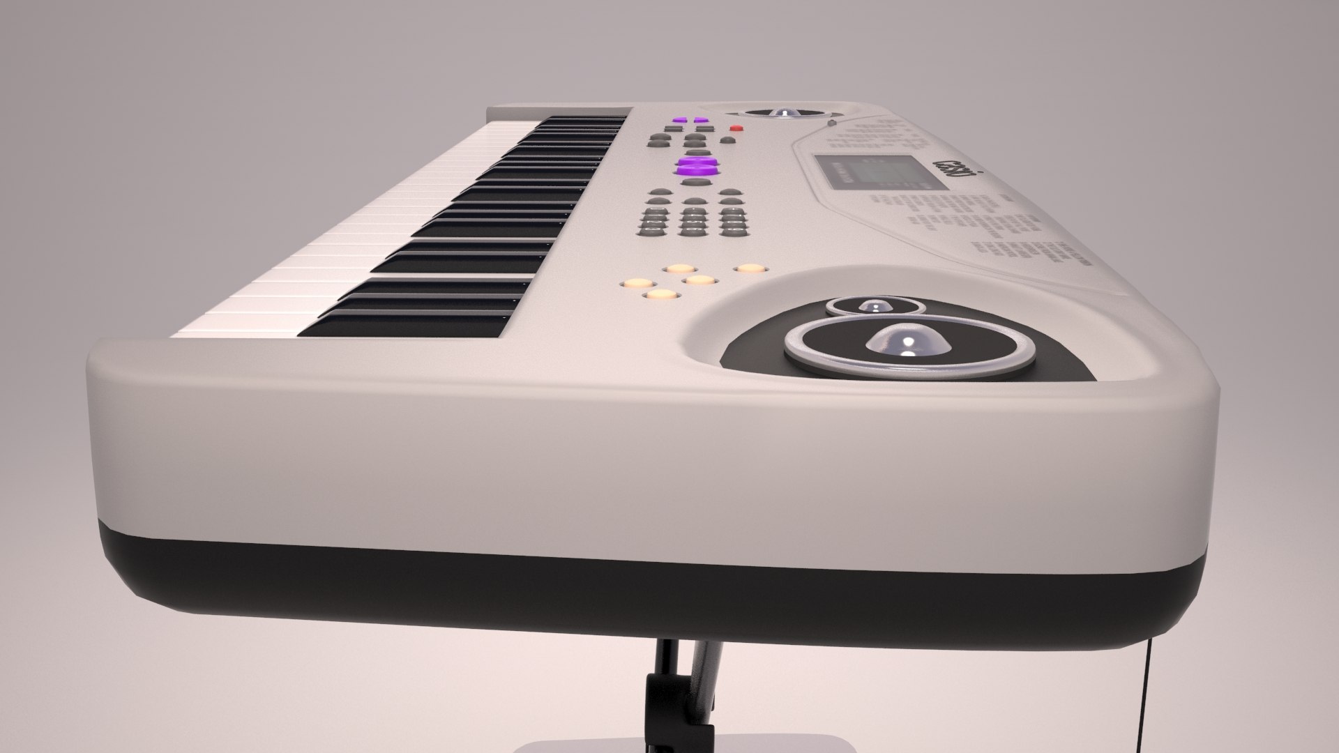 Casio keyboard model - TurboSquid 1169412