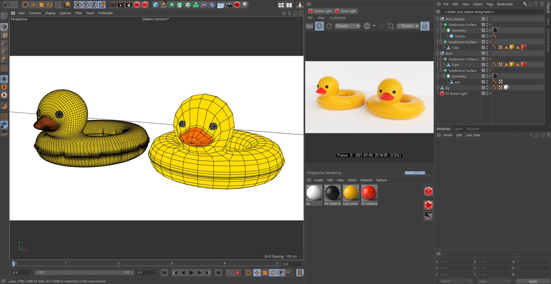 3D Duck Pool Float Inflatable Toy Swimming Tube model - TurboSquid 1757788