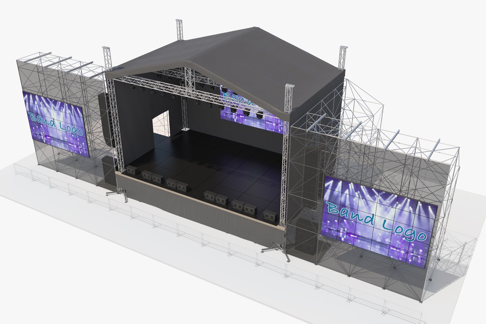 Stage Set 3D - TurboSquid 1896487