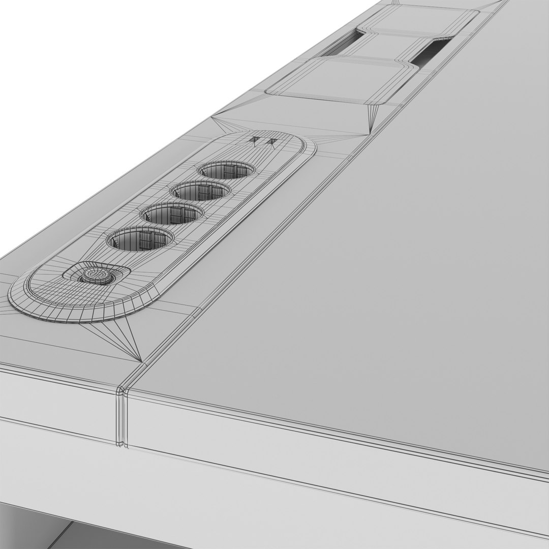 3D Desk Mittzon By Ikea - TurboSquid 2253152