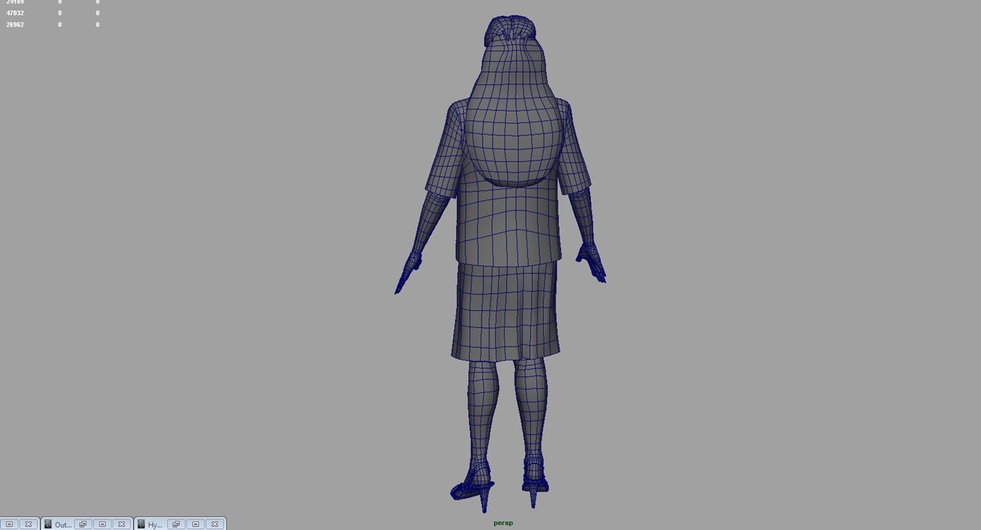 3D Coat Shot Girl Model - TurboSquid 1517933
