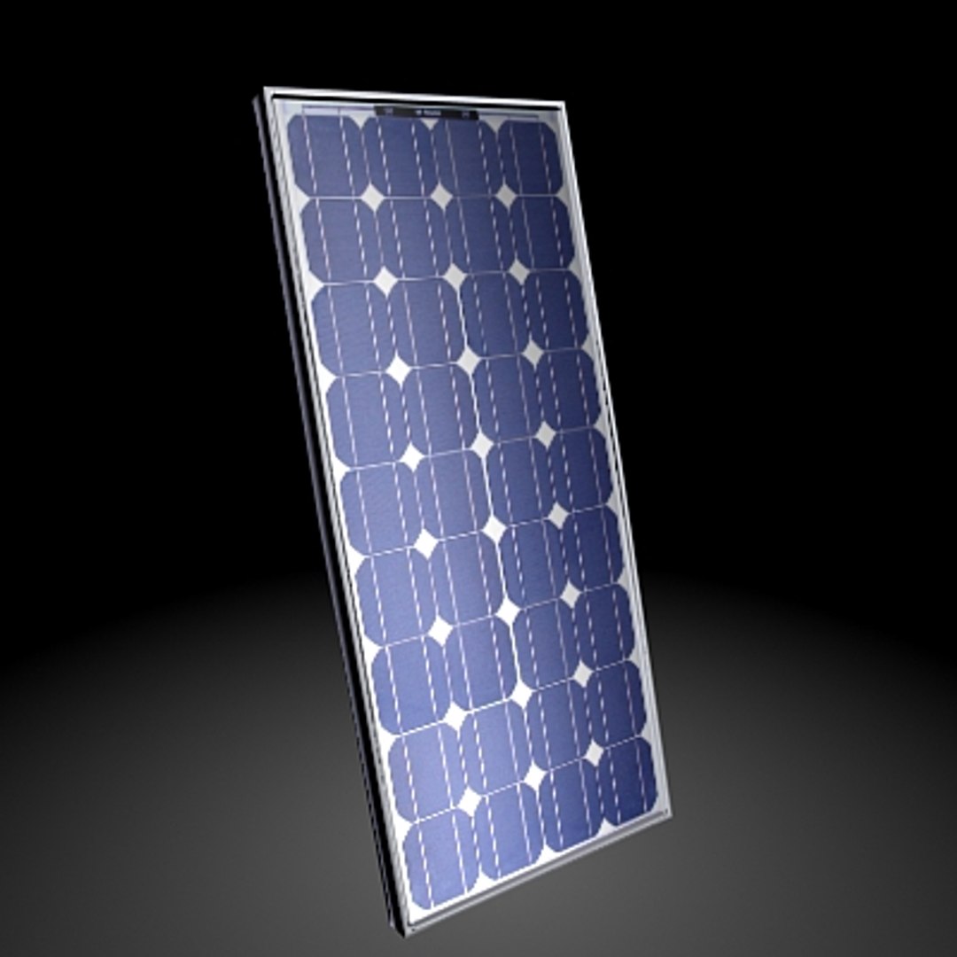 Solar Panel 3d Model