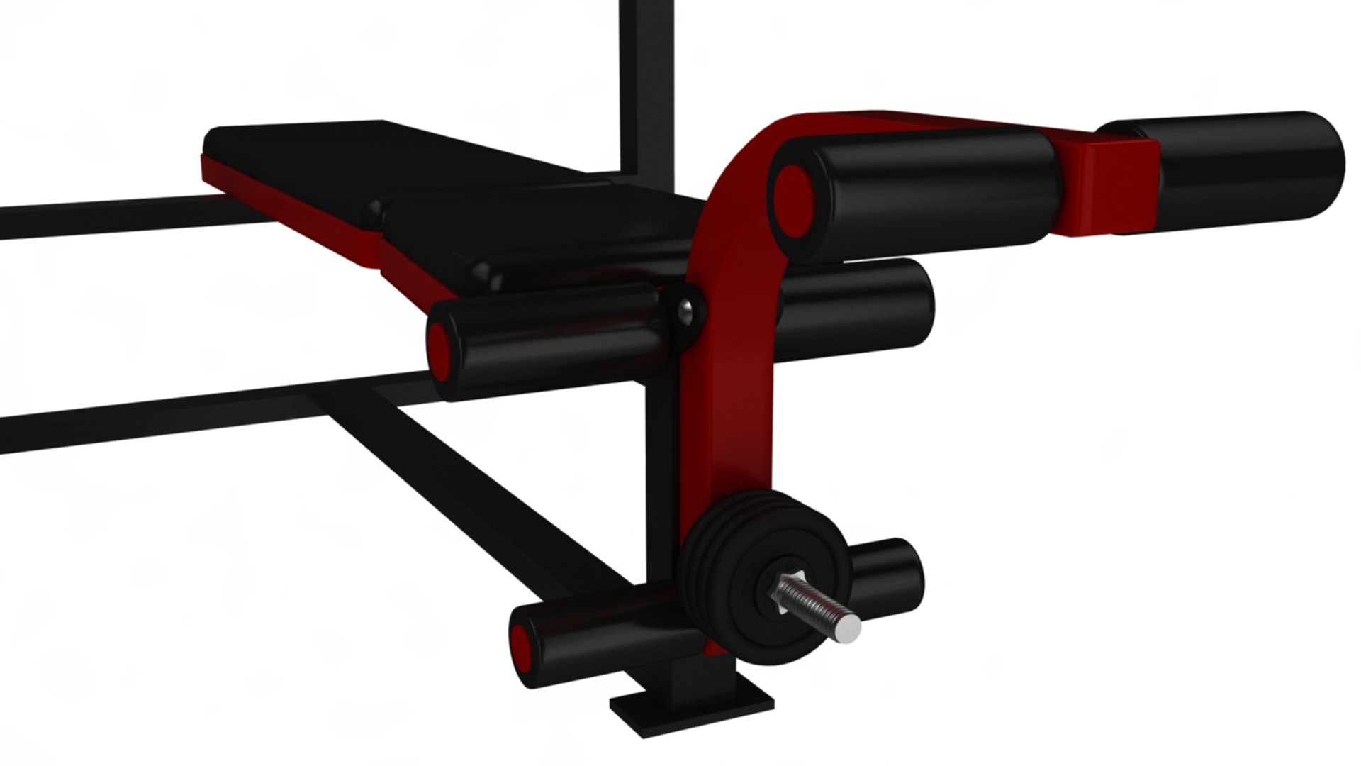 3D Weight Bench - TurboSquid 2418333