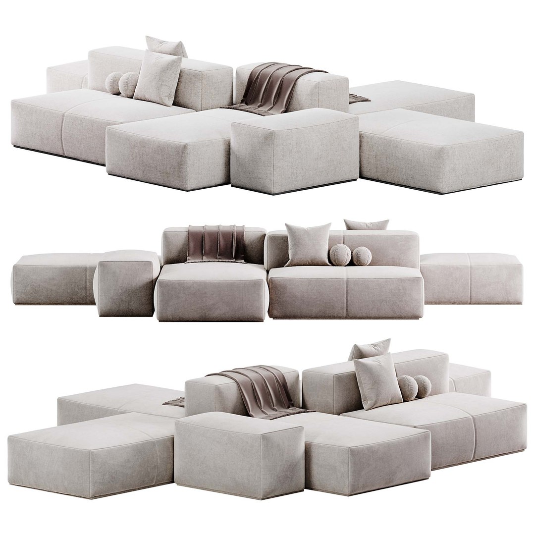 3D Davis Sofa By Amura Model - TurboSquid 2245186