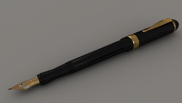 Fountain Pen 3D Models for Download | TurboSquid