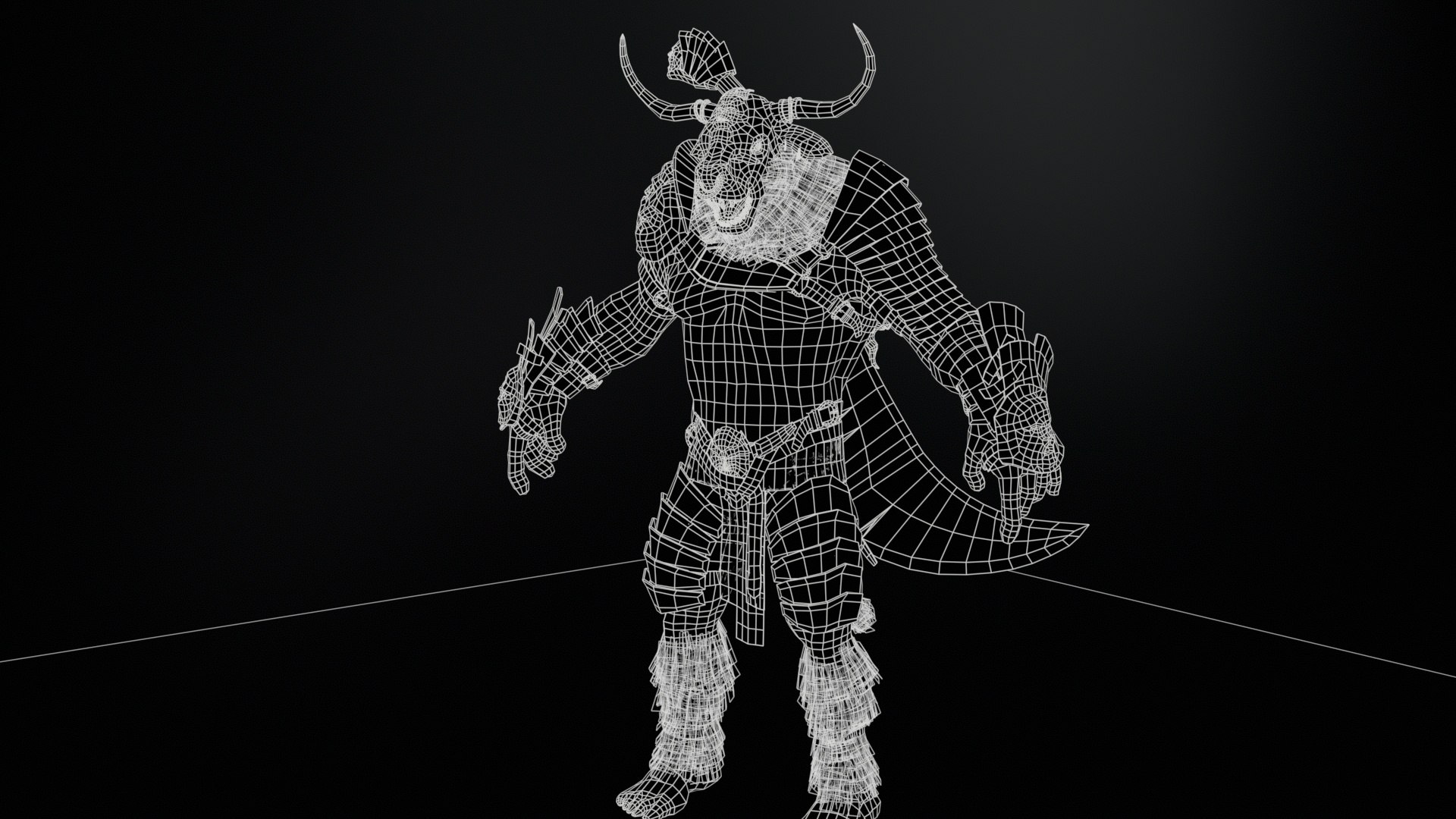 3D Cretan Minotaur Model - TurboSquid 2115510