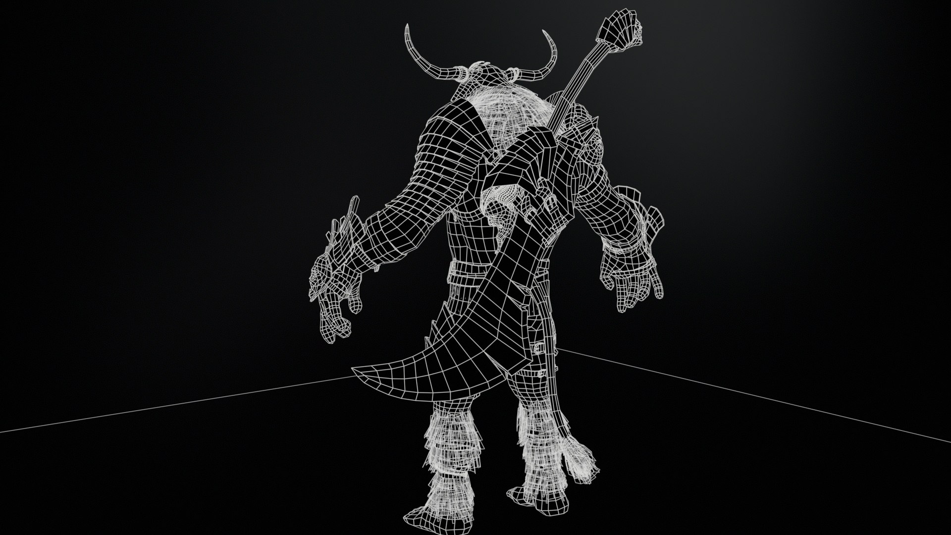 3D Cretan Minotaur Model - TurboSquid 2115510