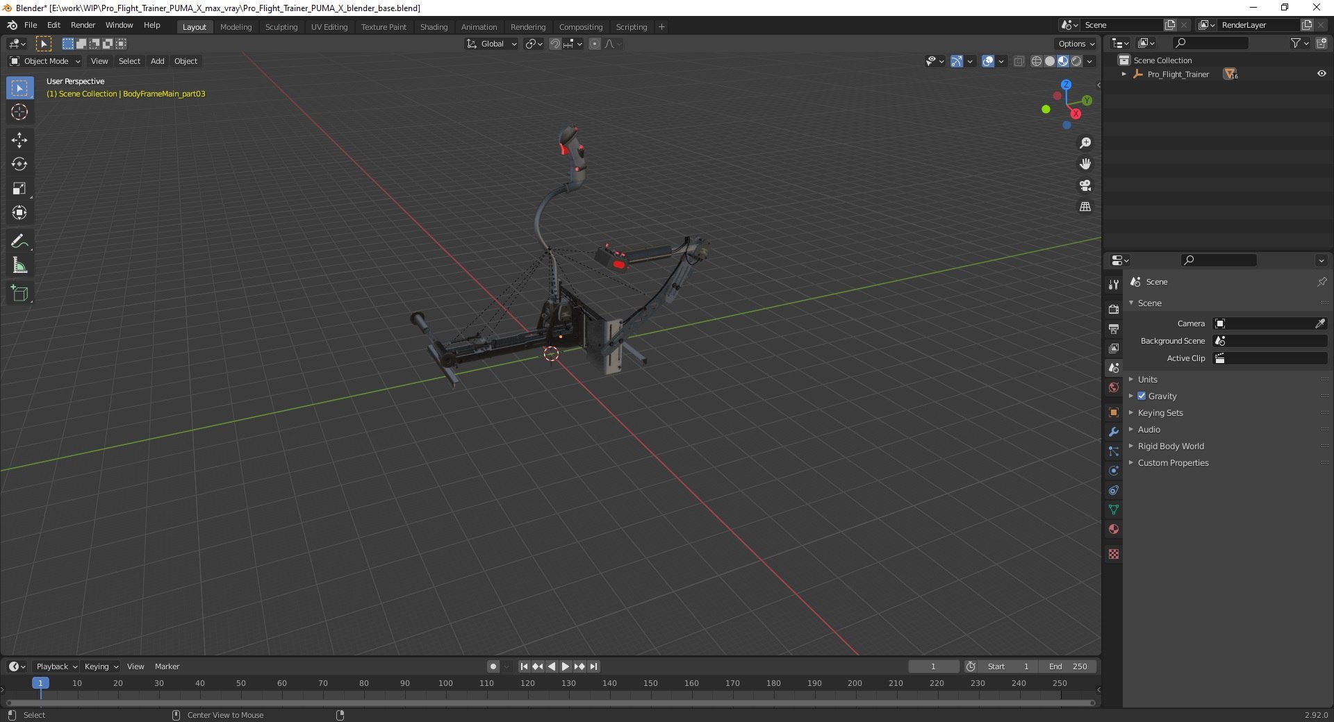Pro Flight Trainer PUMA X 3D model - TurboSquid 2059826