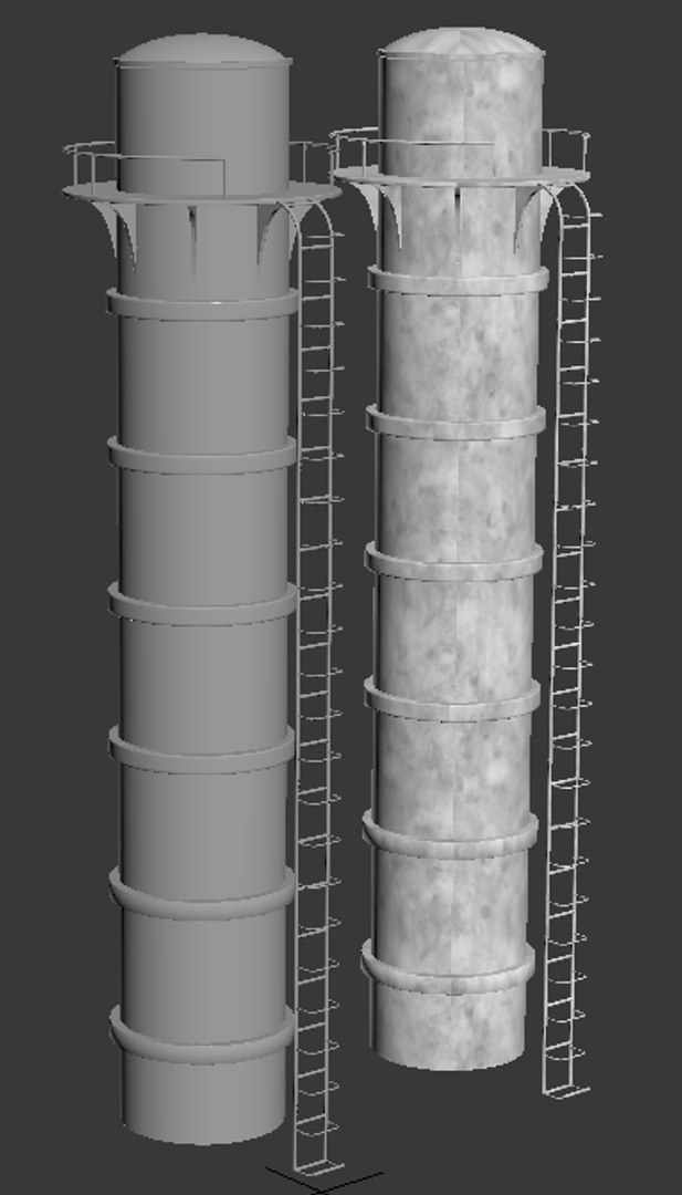 Oil tank 3D model - TurboSquid 1163894