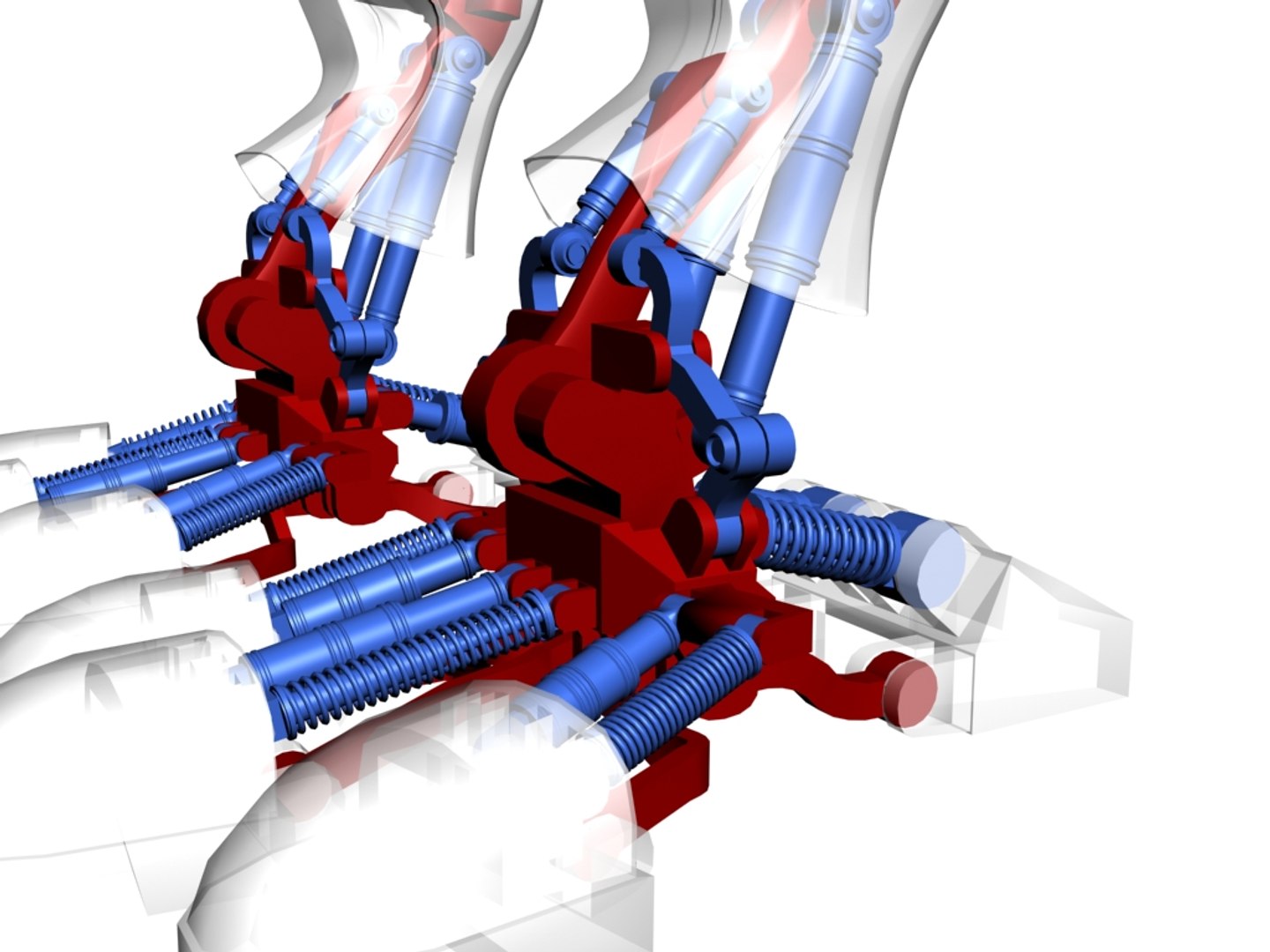 Dynamic Robot 3d Model