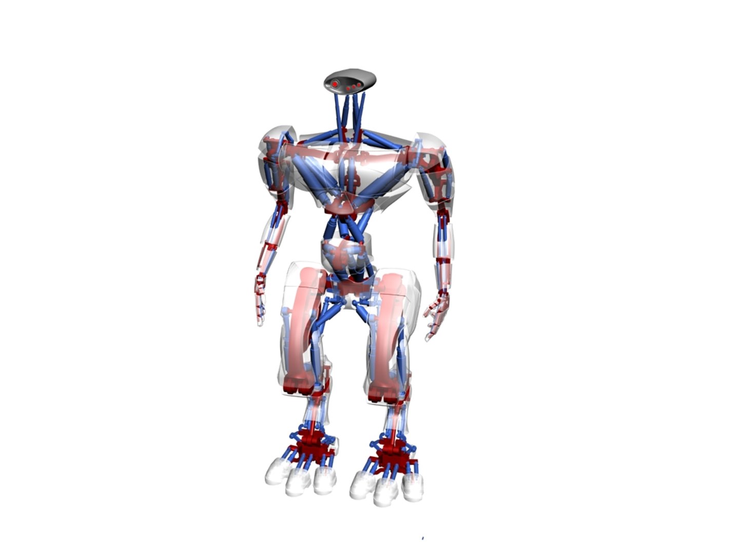 Dynamic Robot 3d Model