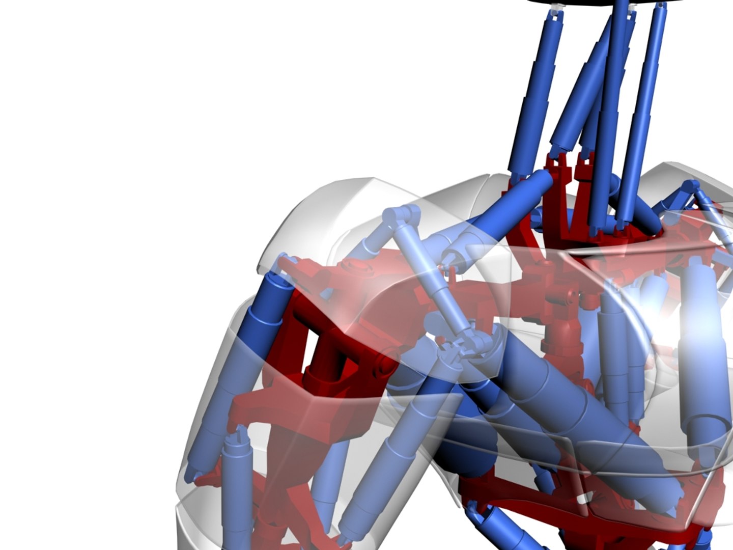 Dynamic Robot 3d Model