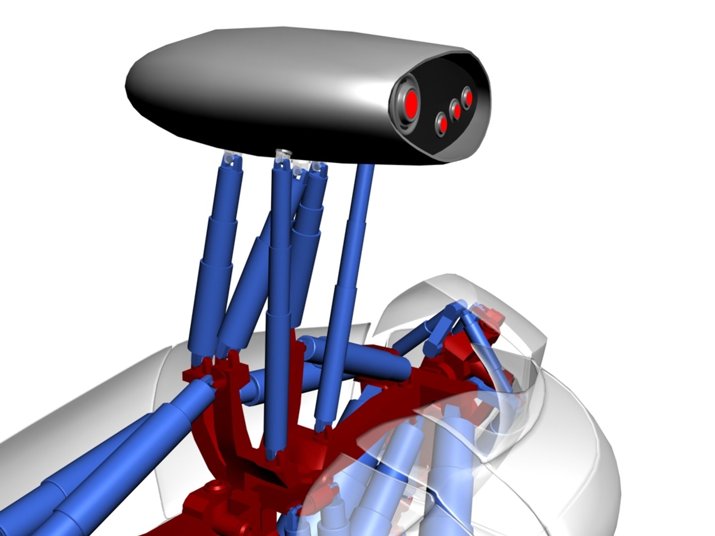 Dynamic Robot 3d Model