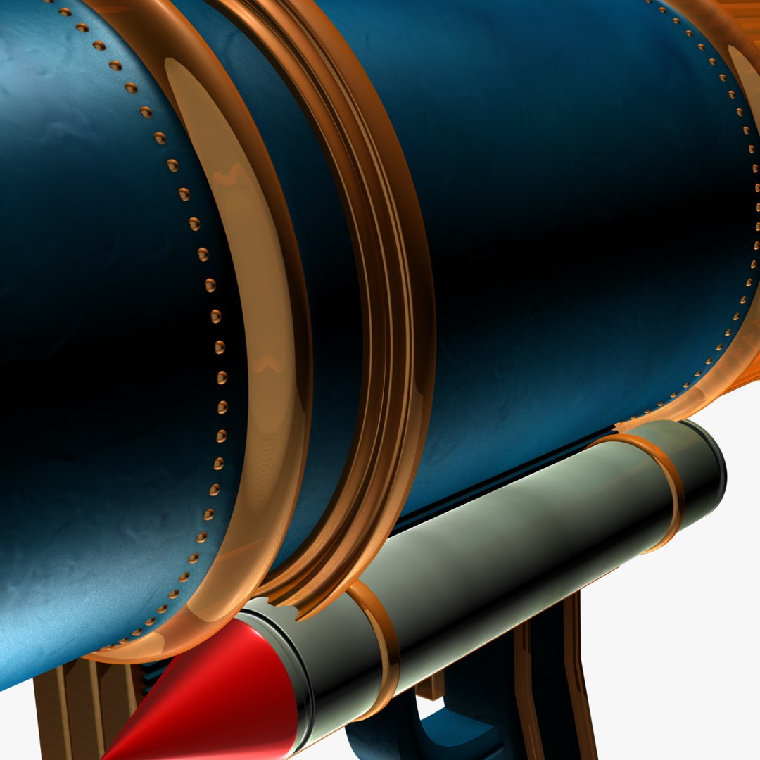 Toy Bazooka 3d Model