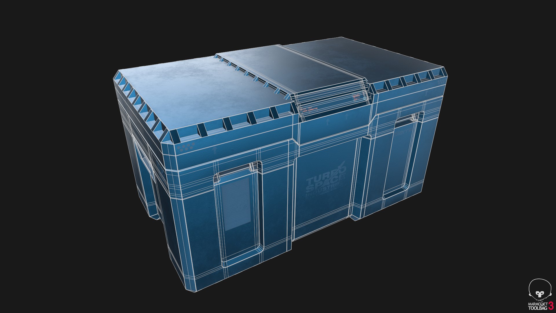 Loot crate weapon case 3D model - TurboSquid 1372514