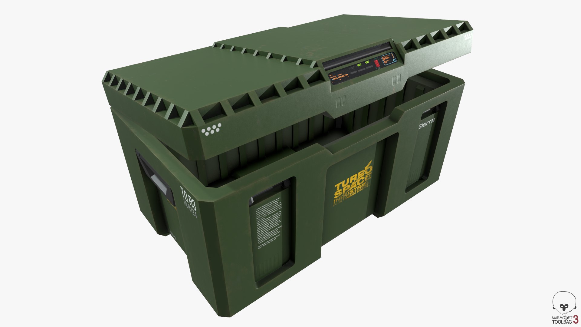 Loot crate weapon case 3D model - TurboSquid 1372514