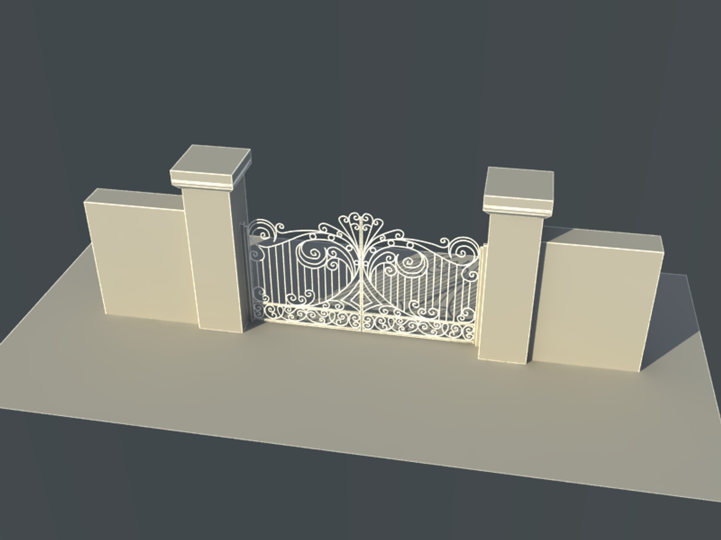 Gate Vol5 3d Model