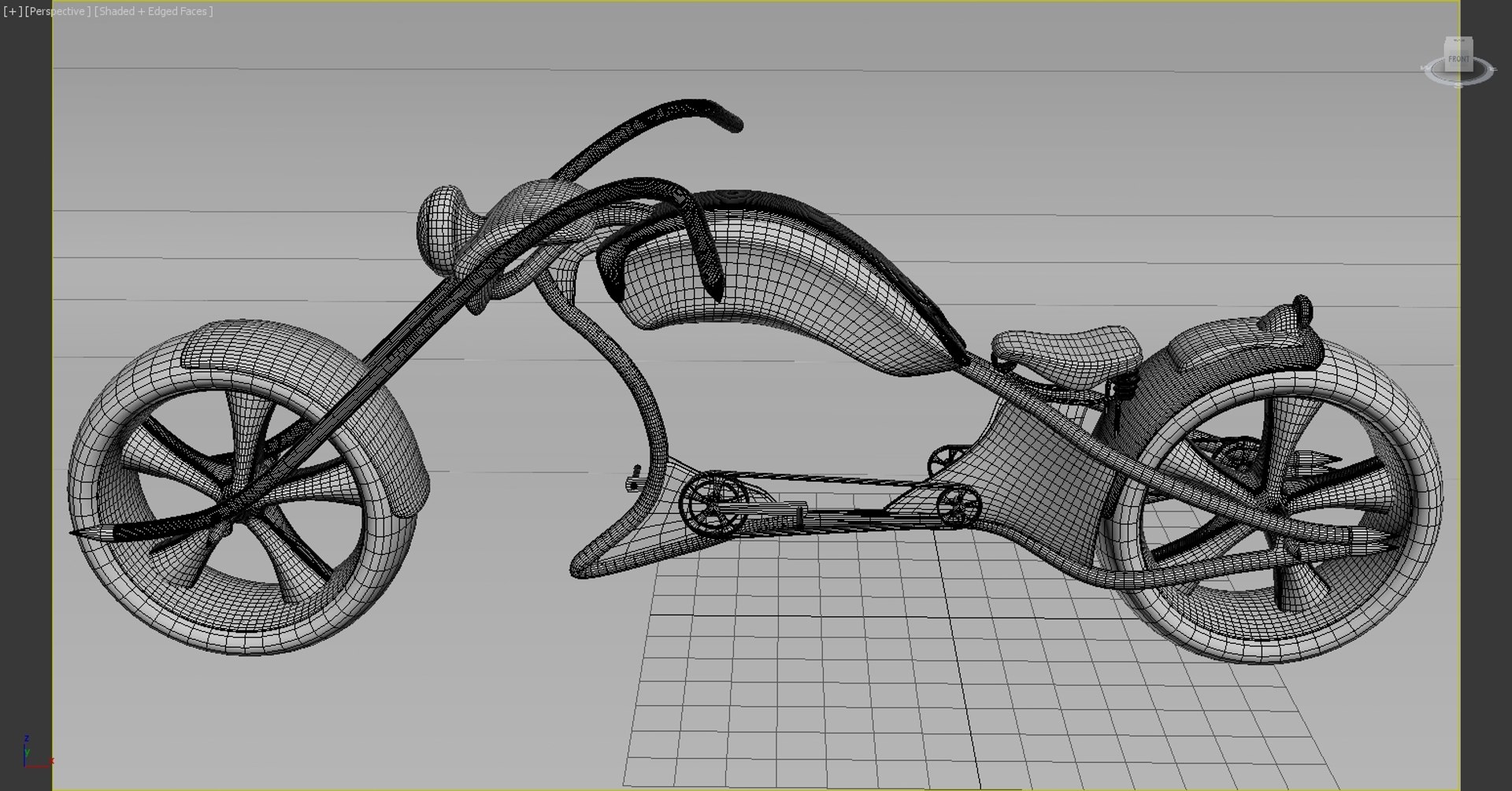 Custom Bicycle Cycle 3d Max