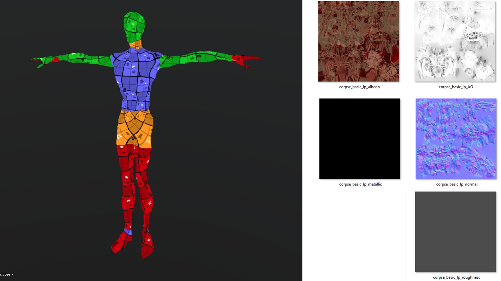 3D Model Lowpoly Human Corpse Rigged - TurboSquid 1948915