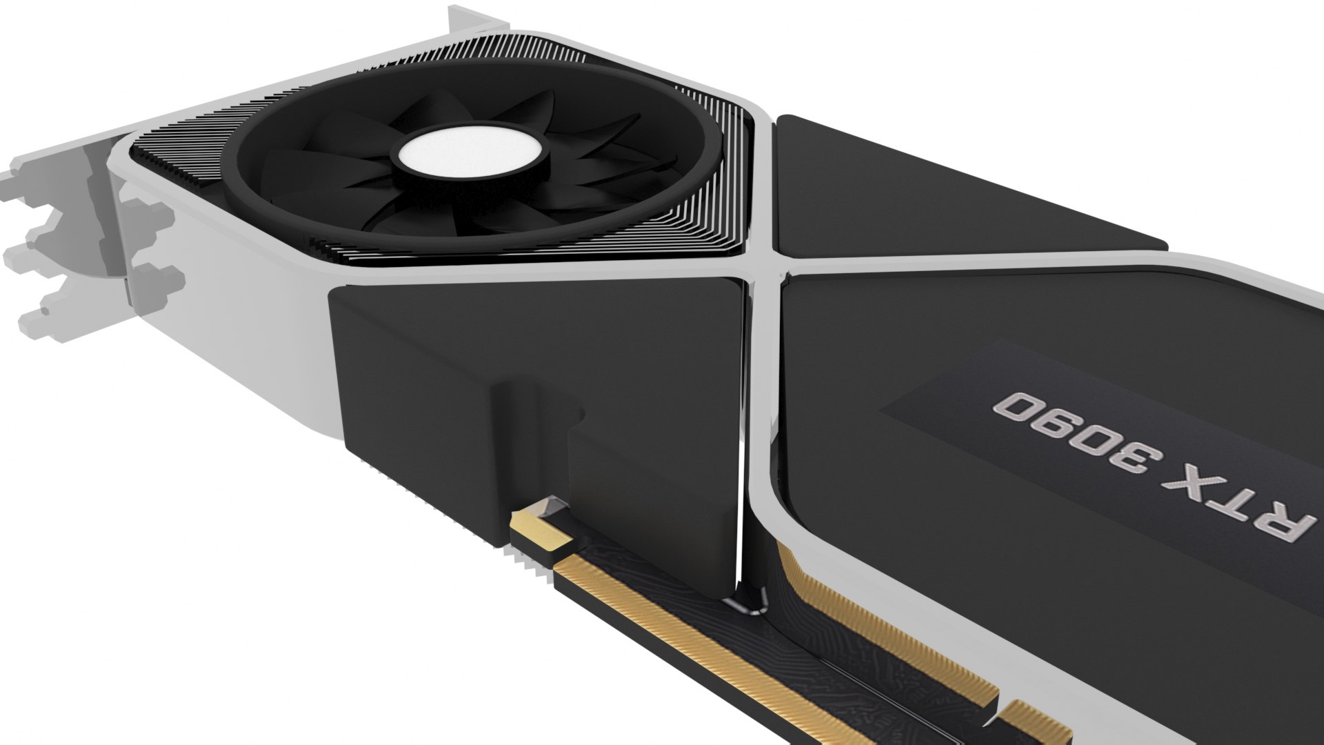 Video Card Model - TurboSquid 1690247