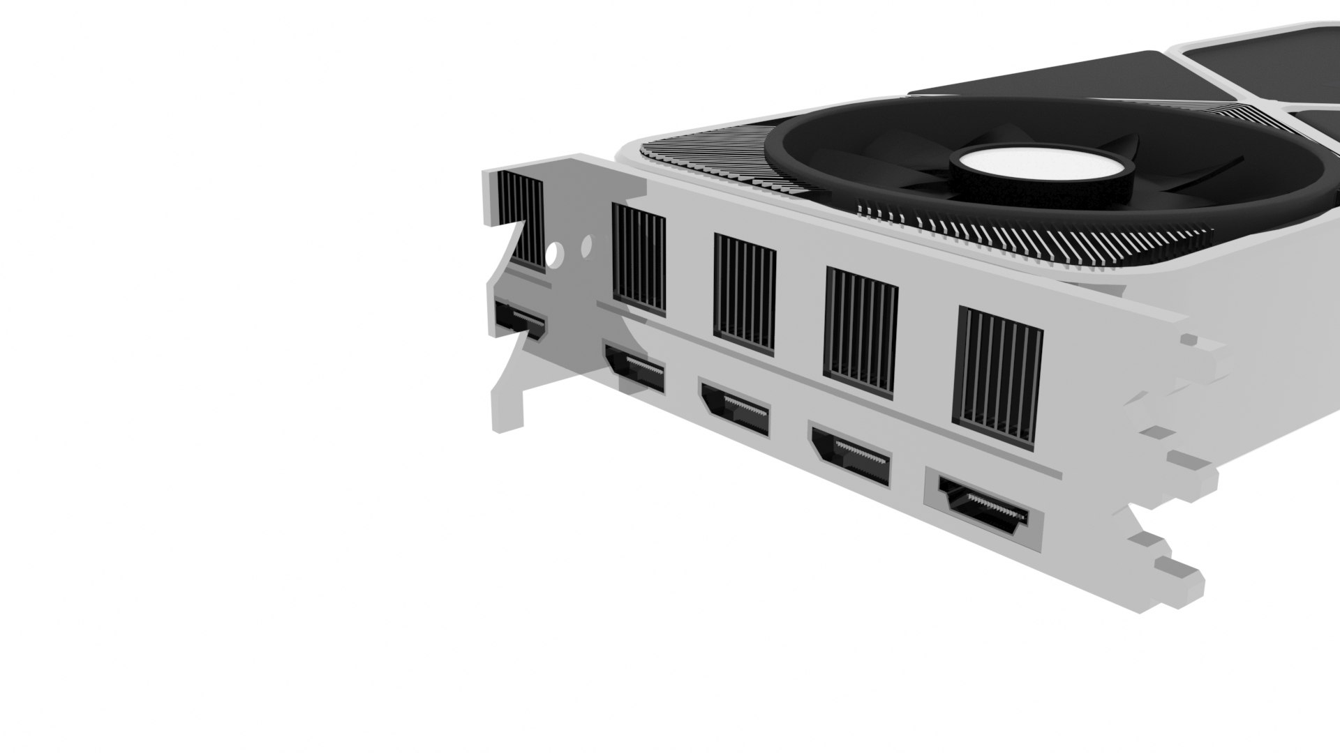 Video Card Model - TurboSquid 1690247