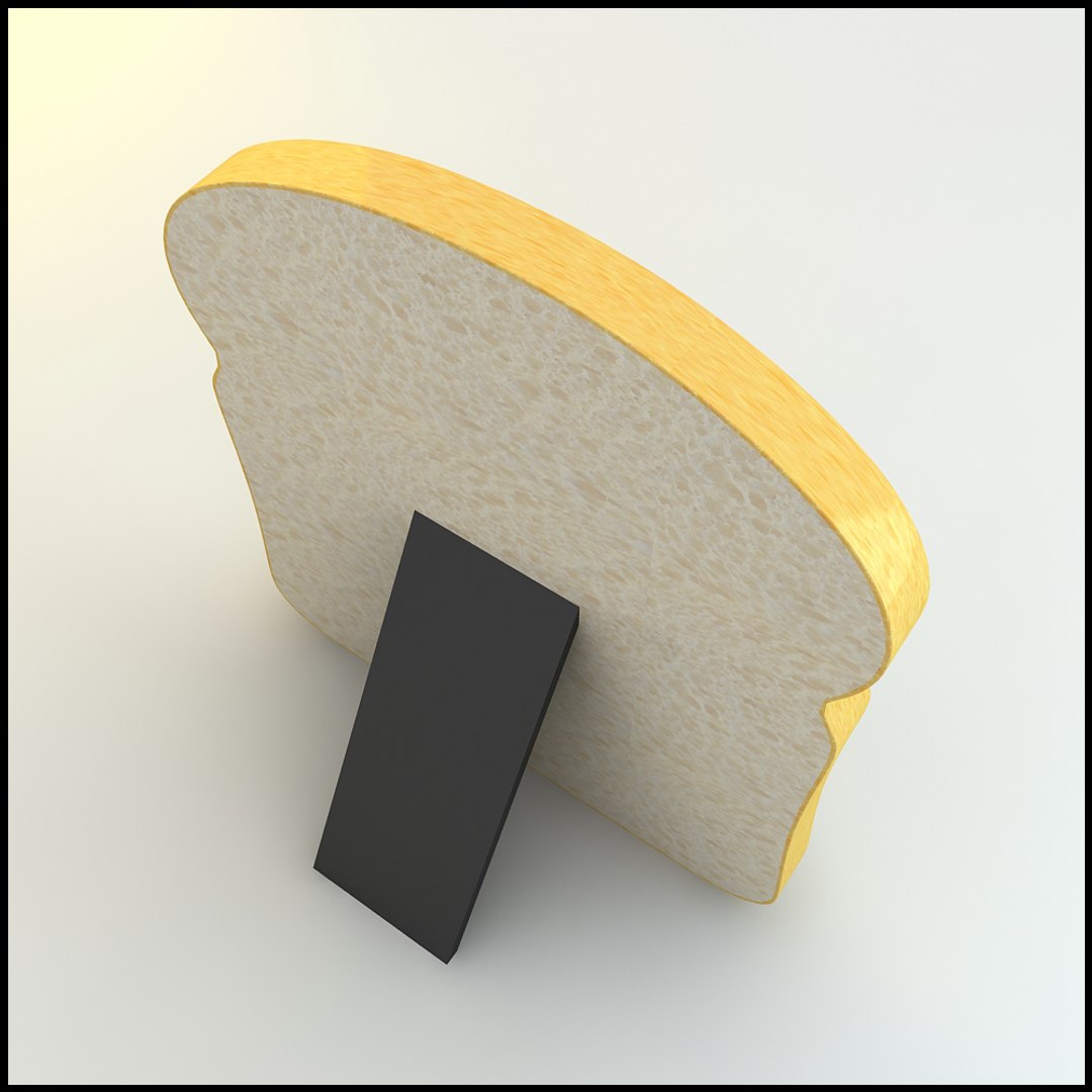 Clock Bread 3d Model