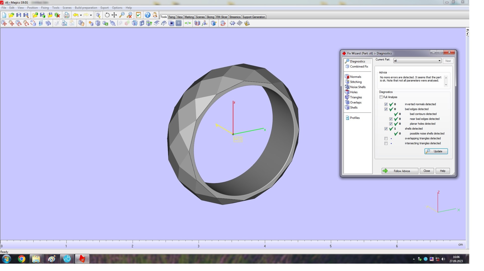 Faceted Ring Model - TurboSquid 2276451