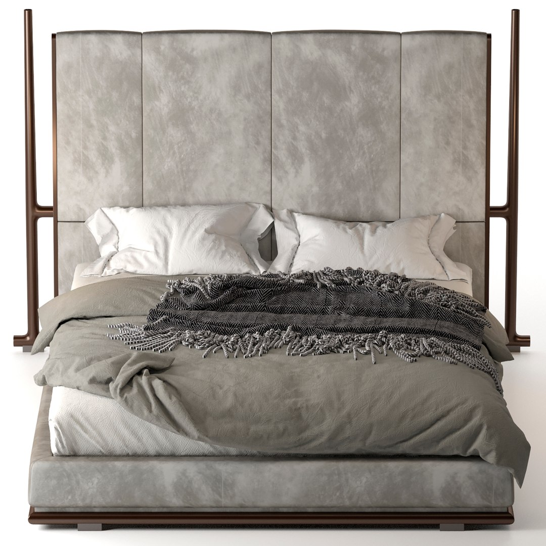 3D Icaro Bed Model - TurboSquid 1712231