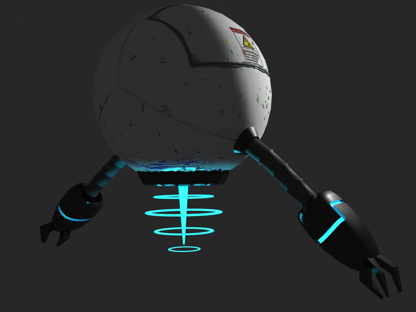 Drone Pbr Unity 3D Model - TurboSquid 1276150