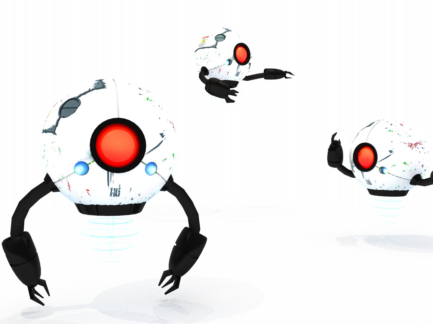 Drone Pbr Unity 3D Model - TurboSquid 1276150